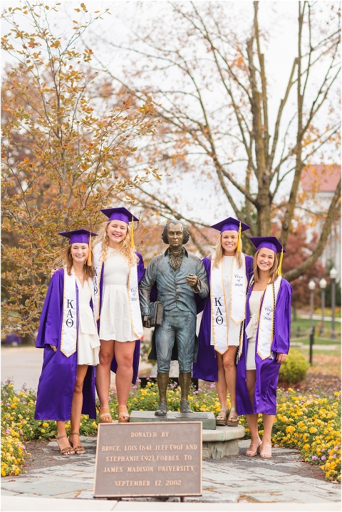 JMU Graduation Portraits | Charlotte Austin Tara & Madison » Sydney ...